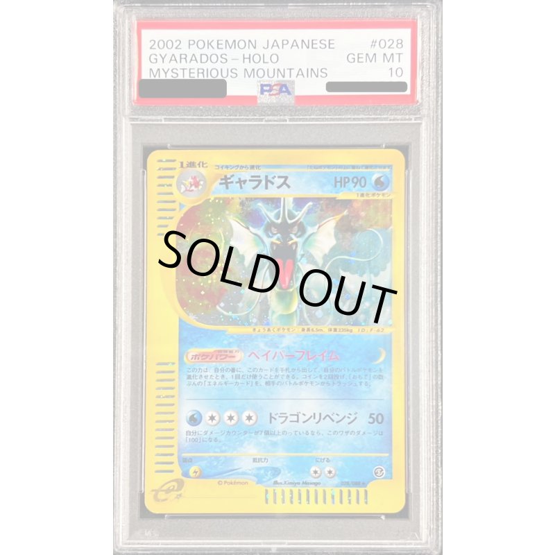 状態難/PSA10鑑定済〕ギャラドス(カードe)【-】{028/088}