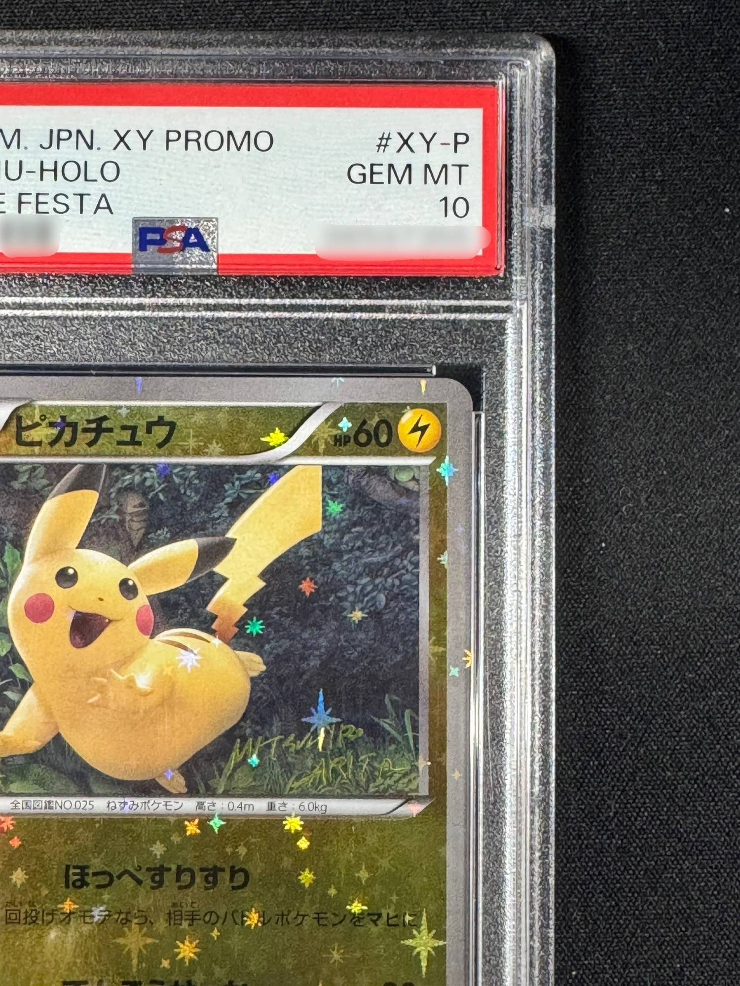 状態難/PSA10鑑定済〕ピカチュウ(20thアニバーサリー)【P】{XY-P}